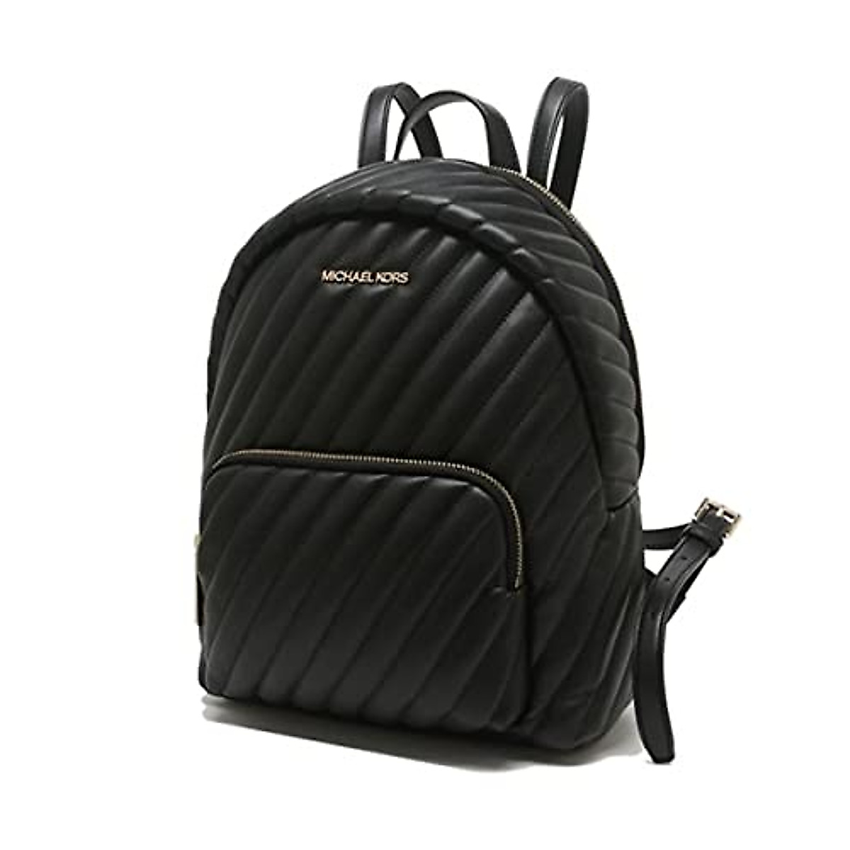 Michael Kors Erin Medium Quilted Women's Backpack (Black / Gold)