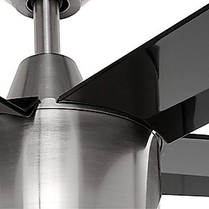 Home Decorators Collection SW1422BN Merwry 52 in. LED Brushed Nickel Ceiling Fan