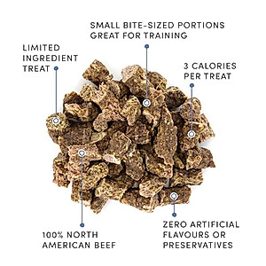 Crumps' Naturals Mini Trainers Semi Moist Beef 4.7oz