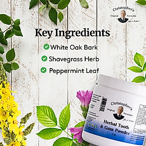 Christopher's Original Formulas Herbal Tooth and Gum Powder