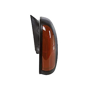 AutoShack KAPFO1321268 Passenger Towing Mirror Power Black Textured Heated Manual Folding Replacement for 2001-2005 Ford Excursion 2003-2007 F-250 Super Duty F-350 Super Duty 5.4L 6.0L 6.8L 4WD RWD