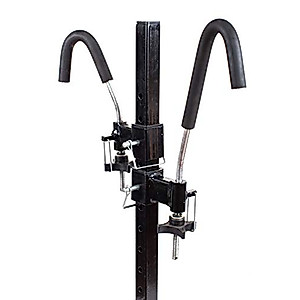 MaxxHaul 50027 Hitch Mount Bike Rack Platform Style 2-Bike Rack for Cars Trucks SUVs Minivans with Hitch Tightener