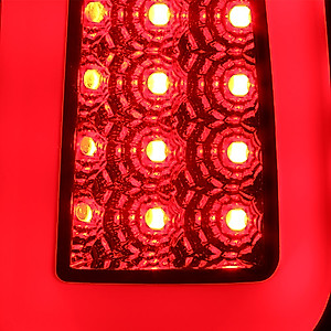 AKKON - For Black Smoked 2008-2016 Ford F250 F350 F450 F550 SuperDuty LED Tube Tail Lights Pair Brake Lamps