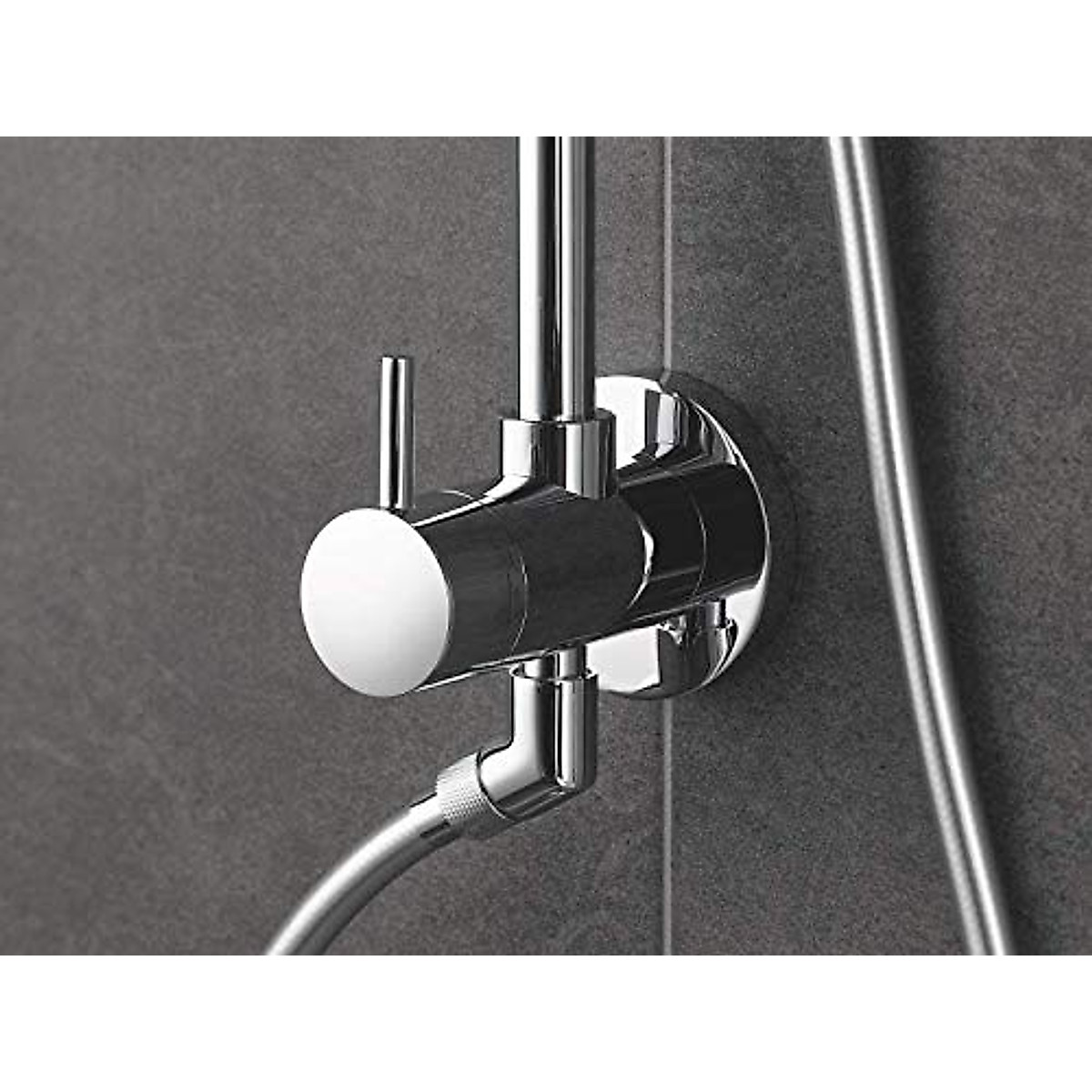 Grohe 26123001 Retro-Fit Euphoria 2.0 Gpm 25 Inch Shower System, Starlight Chrome