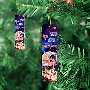 Bookmarks Metal Ruler You Reading are Bookworm My Bookography Person Tassels Wednesdays Measure X Enid for Book Bibliophile Gift Reading Christmas Ornament Markers