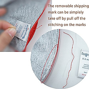 Keepersheep Baby Reversible Baseball Cap Infant Sun Hat, Shell Embroidery Cotton (Gray-New Size, 6-12 Months)