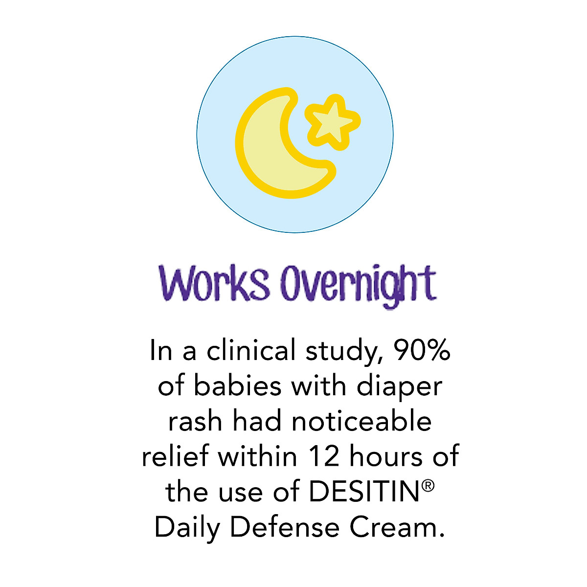 Desitin Daily Defense Baby Diaper Rash Cream with 13% Zinc Oxide Barrier Cream to Treat, Relieve & Prevent Diaper Rash, Hypoallergenic, Dye-, Phthalate- & Paraben-Free, 4 oz