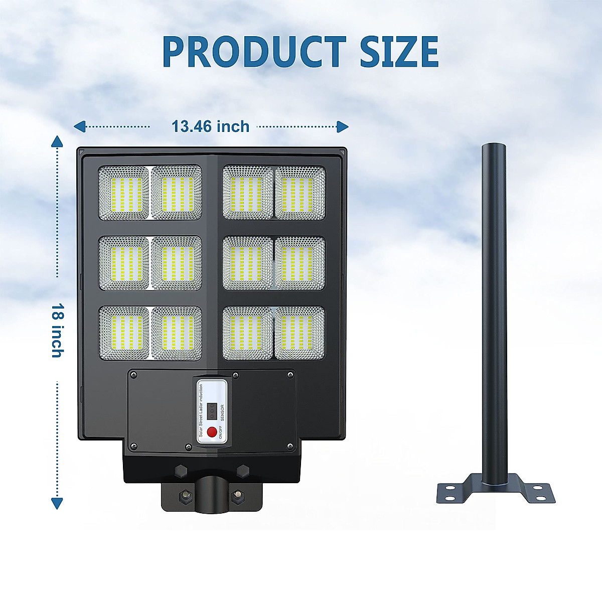 FEELON 4 Pack 150W LED Flood Lights Outdoor, 2 Pack 5000K Daylight White Lights + 2 Pack RGB Lights,Super Bright Work Light with Plug,IP66 Waterproof Outdoor Floodlights for Yard, Garden, Playground