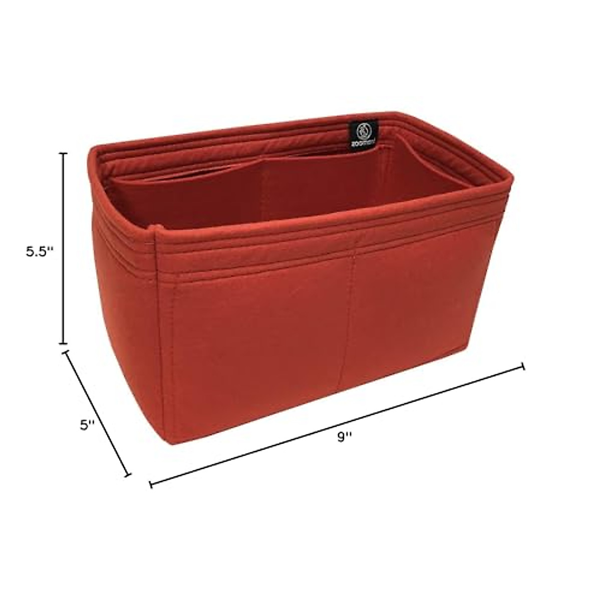 Zoomoni Bag Organizer for Louis Vuitton Speedy 25 (Premium/Handmade/20 Color Options) [Organiser, Liner, Shaper] (Canary Yellow)