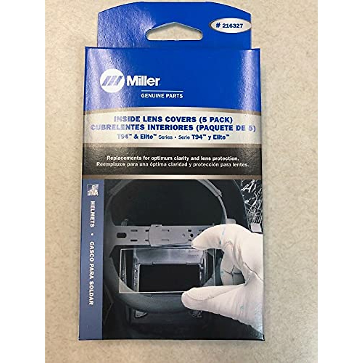 5PK Miller Genuine 216327 Inside Cover Lens for Elite Series & T94 T94i.