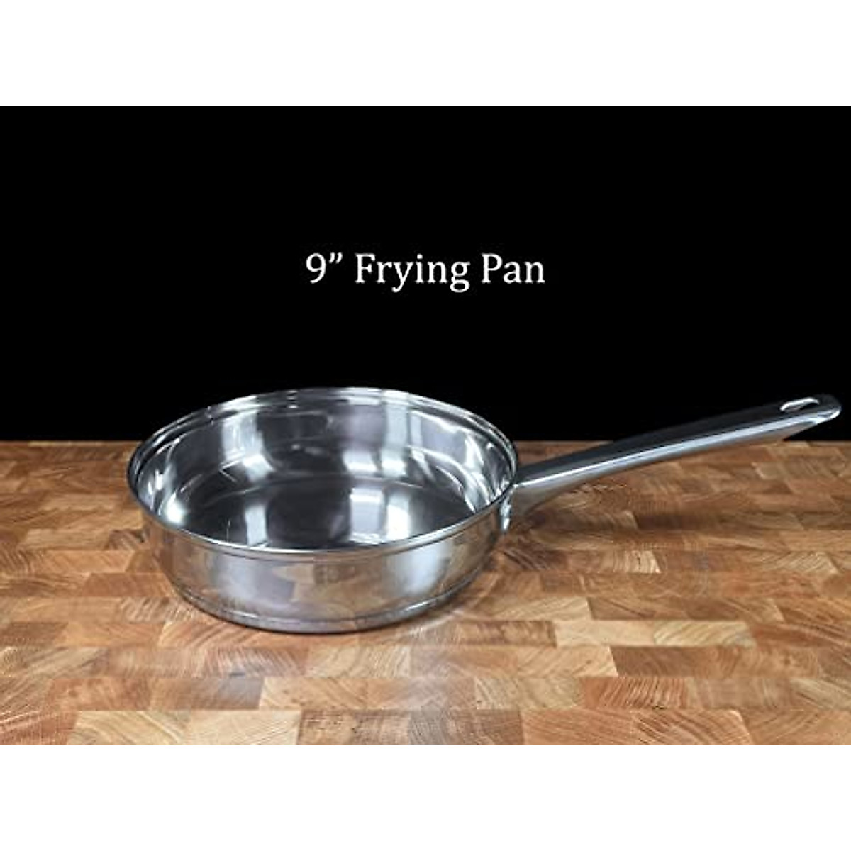 Concord Cookware 7-Piece Stainless Steel Cookware Set, includes Pots and Pans