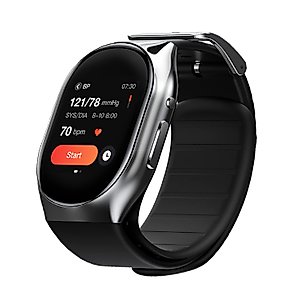 YHE BP Doctor Pro, Blood Pressure Watch with Patented Cuff, Wrist BP Monitor, Smartwatch for Blood Oxygen, HRV, Heart Rate, Sleep Sports Tracking