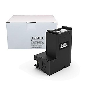 UniPrint E04D1 Maintenance Tank Box Compatible for ET-3710 ET3700 ET3750 ET4750 WF-2860 L6168 L6178 L6198 L6170 L6190 L6191 L6171 M2170 M1170 XP-5100 XP-5105 ST-M1000 ST-M3000 ET-4760 Printer