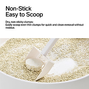 pidan Cornstarch Cat Litter with Tofu Litter,Clumping,No Dust,Natural Litter Ultra Absorbent and Fast Drying,Non-Stick 5.3lb/Bag (1 Bag)