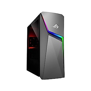 ASUS 2022 ROG Gaming Desktop, Intel Core i5-11400F Processor, 32GB DDR4 RAM, 1TB PCIe SSD + 1TB HDD, NVIDIA GeForce GTX 1660TI 6GB DDR6, WiFi 6, Win 11, Grey, 32GB Snowbell USB Card