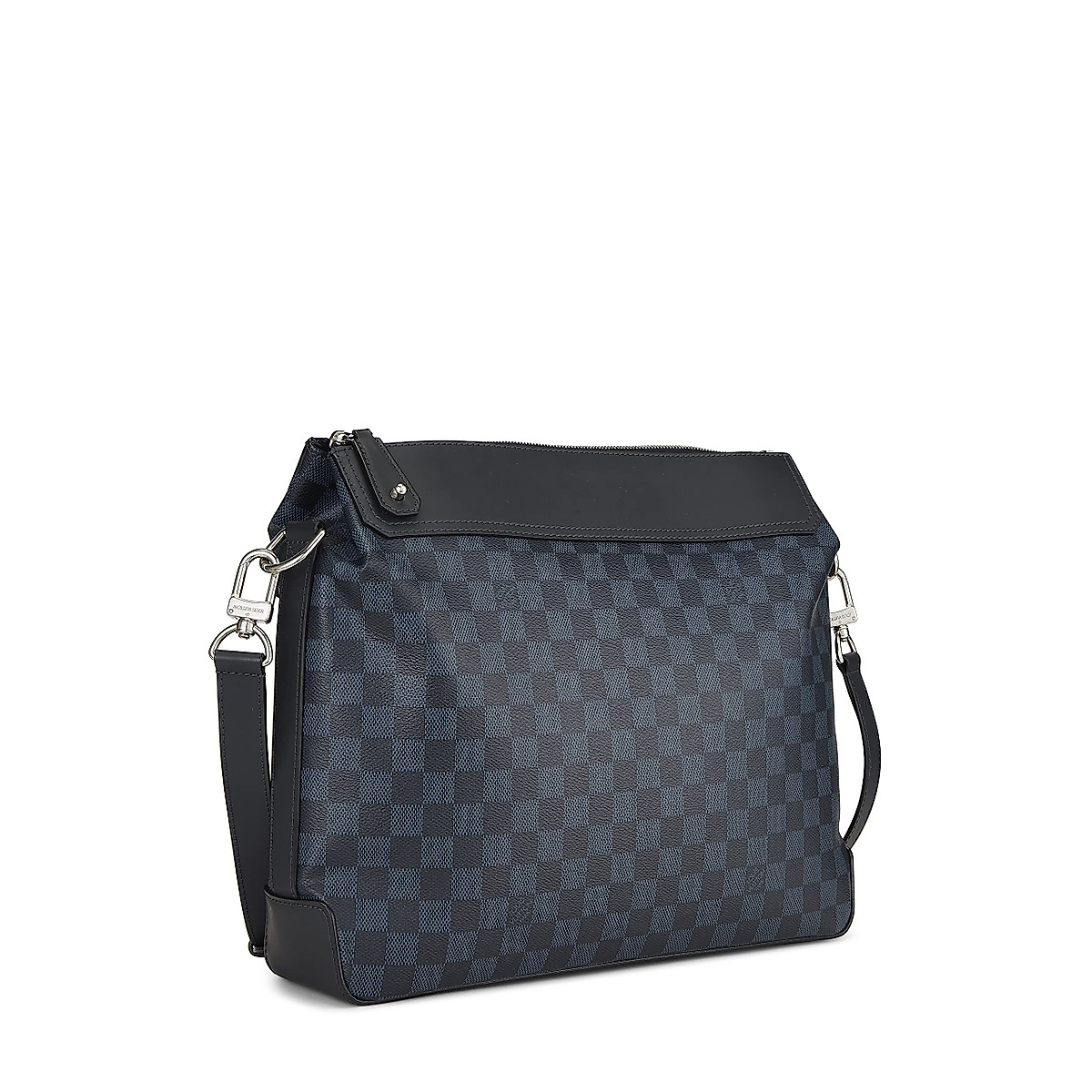 Louis Vuitton, Pre-Loved Damier Cobalt Greenwich Messenger, Blue