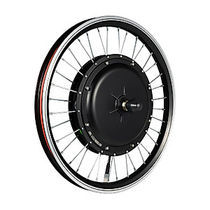 20" Electric Bicycle Front Wheel E-Bike Conversion Kit 48V 1000W Bike Bicycle Cycling Power Hub Motor SW-810 LED Display Intelligent Controller Set (20'' 48V 1000W Front Wheel Kit,)