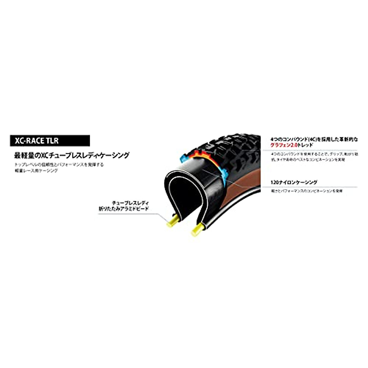 Vittoria Barzo G2.0, Trans/blk/blk, 29x2.1