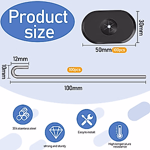 Solar Panel Guard Clips Solar Panel Guard Roll Kit Critter Guard Fastener Clips Aluminum Fastener Clips for Rooftop Solar Panel Bird Wire Pigeon Fence (120 Sets)