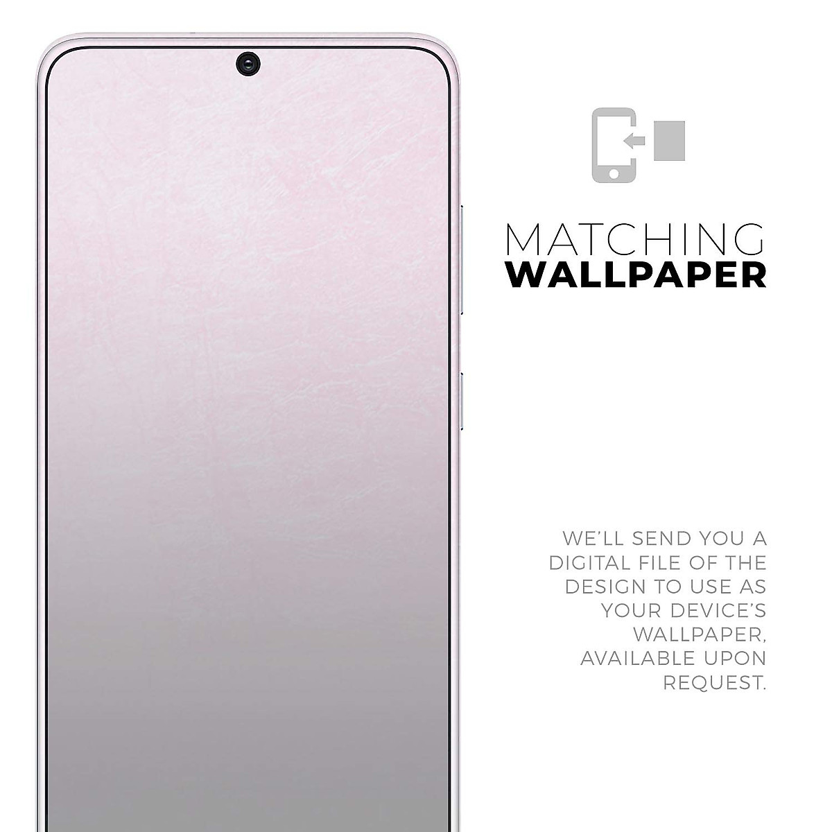 DesignSkinz Hot Pink Fade to White Protective Vinyl Decal Wrap Skin Cover Compatible with The Samsung Galaxy S20 (Screen Trim & Back Glass Skin)