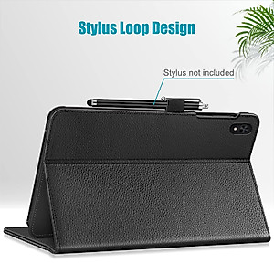 Fintie Case for Alcatel Joy Tab 2 (9032Z) / TCL Tab 8 (9038s) Tablet - [Hands Free] Multiple Angle Viewing Folio Stand Cover with Pocket (Black)