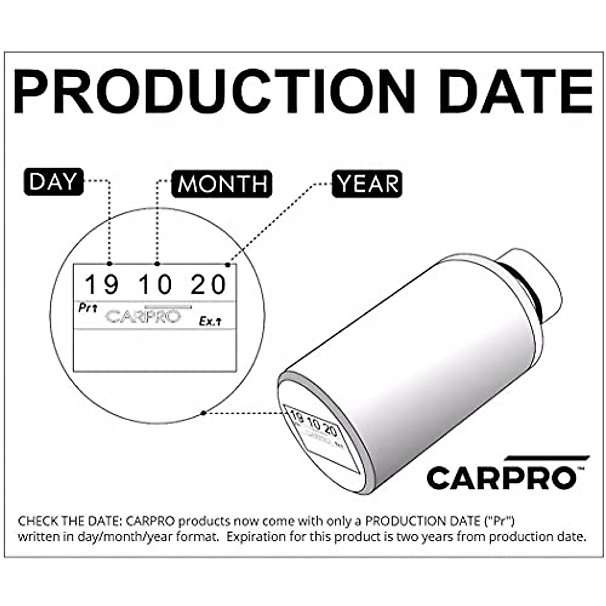 CARPRO Eraser Polish & Oil Remover - Ceramic Coating Prep, Complete Removal of Polishing Oils for Application of CQUARTZ Ceramic Coat, Anti-Static, Dust Free, No Silicone - 4 Liter (135oz)