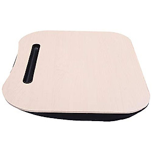 Cusstally Desk Bed Cushion Knee Lap Computer Reading Writing Table Cup Holder Laptop Stand Cushion Desk Office Laptop Portable