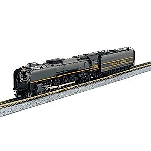 Kato USA Model Train Products N 4-8-4 FEF-3 Union Pacific Greyhound #8444 Steam Locomotive
