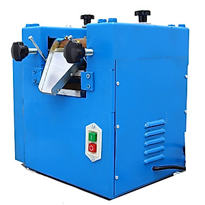 EQCOTWEA Laboratory Grinder Electric Three Roll Grinding Milling Machine 750W Ink Paint Pigments Miller Lab Application with Chilled Alloy Casting Rollers