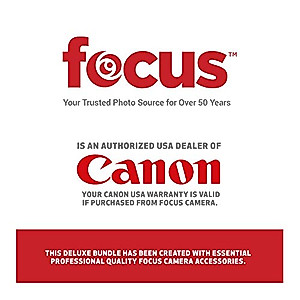 Canon PowerShot SX540 HS Digital Camera with 32GB Memory Card, Camera Case, Extra Battery and Charger, and Deluxe Accessory Bundle (5 Items) (Renewed)