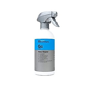 Koch-Chemie - Glass Cleaner - Effortlessly Removes Stubborn Dirt, Oil, Grease, Insects, and Residues; Ready-To-Use Streak-Free Formula; Gloss and Smoothness Additive; Fresh Fragrance (500 milliliters)