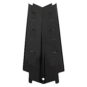 2-Pack BBQ Grill Heat Shield Plate Tent Replacement Parts for Thermos 461633514 - Compatible Barbeque Porcelain Steel Flame Tamer, Guard, Deflector, Flavorizer Bar, Vaporizer Bar, Burner Cover 14 5/8"