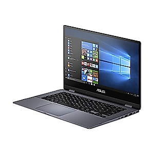 ASUS VivoBook 14" FHD LED 2-in-1 Touchscreen Premium Laptop Bundle Accessory | Intel Core i5-10210U | 8GB DDR4 RAM | 512GB SSD | Backlit Keyboard | Fingerprint | HDMI | Windows 10