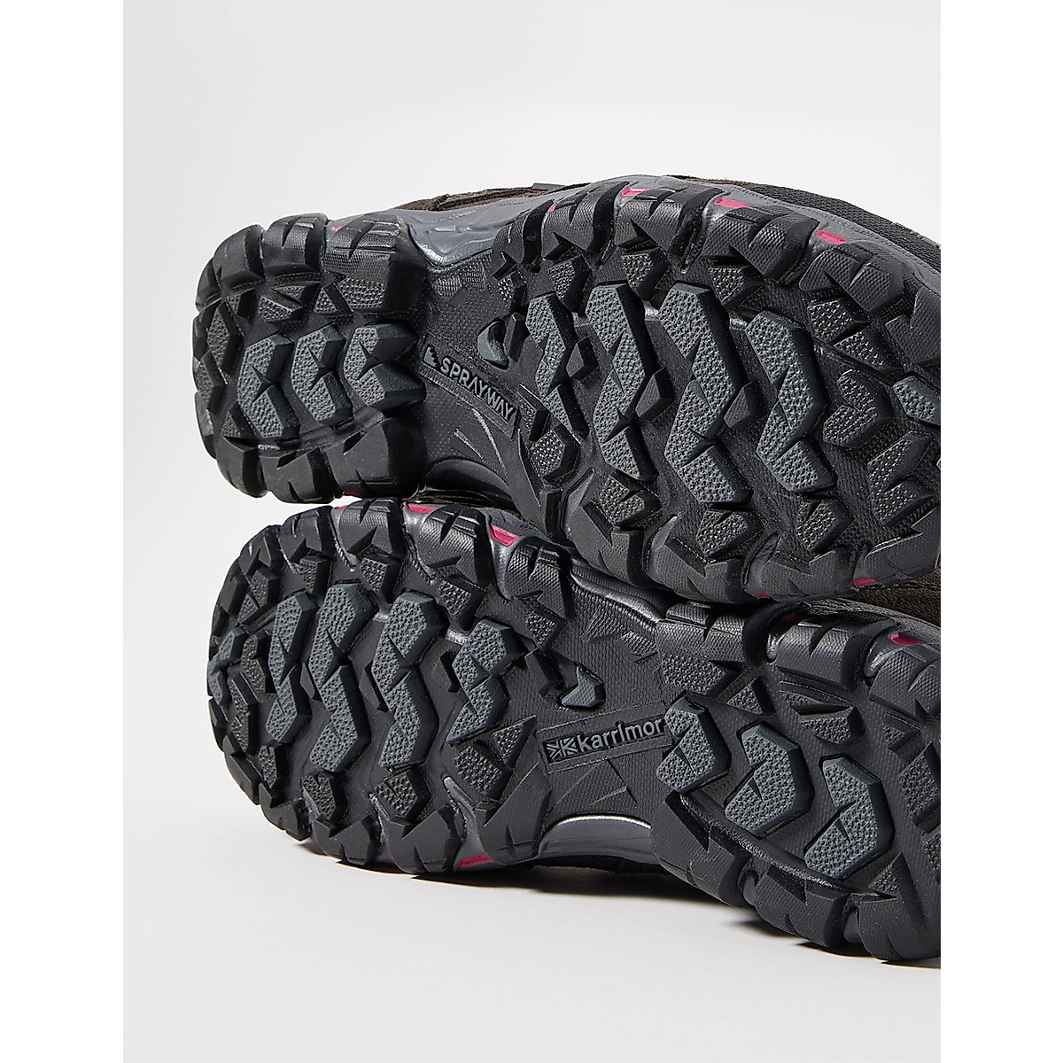 Karrimor Women's Bodmin Low 5 Ladies weathertite Rise Hiking Boots, Grey (Dark Grey), 8.5