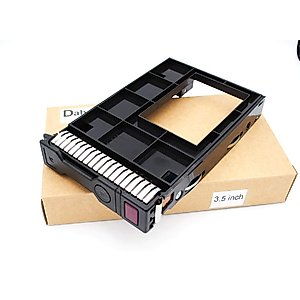 3.5" 651314-001 Hybrid Tray Caddy with 2.5" 661914-001 Adapter for Hard Drive Tray DL388 DL560 WS460C BL420C BL465C BL660C Gen9 G9 Gen8 G8 Server with Screw