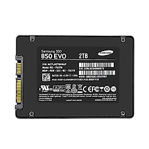 Sinobright Original 850 EVO SSD 2TB 2.5-Inch Hard Drive SATA III Internal Solid State Drive MZ-76E2T0B (Bulk, No Retail Packaging)