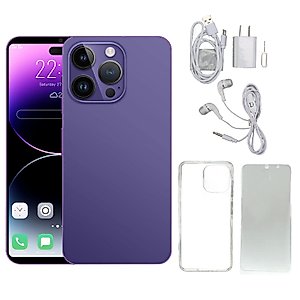Tangxi Unlocked Android11 Smartphone,4GB RAM 64GB ROM Cell Phone,16MP Camera,Ten Cores Processor,Face Recognition,WiFi,BT,FM,GPS,7000mAh,