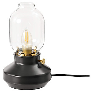 IKEA 004.082.78 Rollsbo Led Bulb E12 200 Lumen, Dimmable, Chandelier Brown Clear Glass