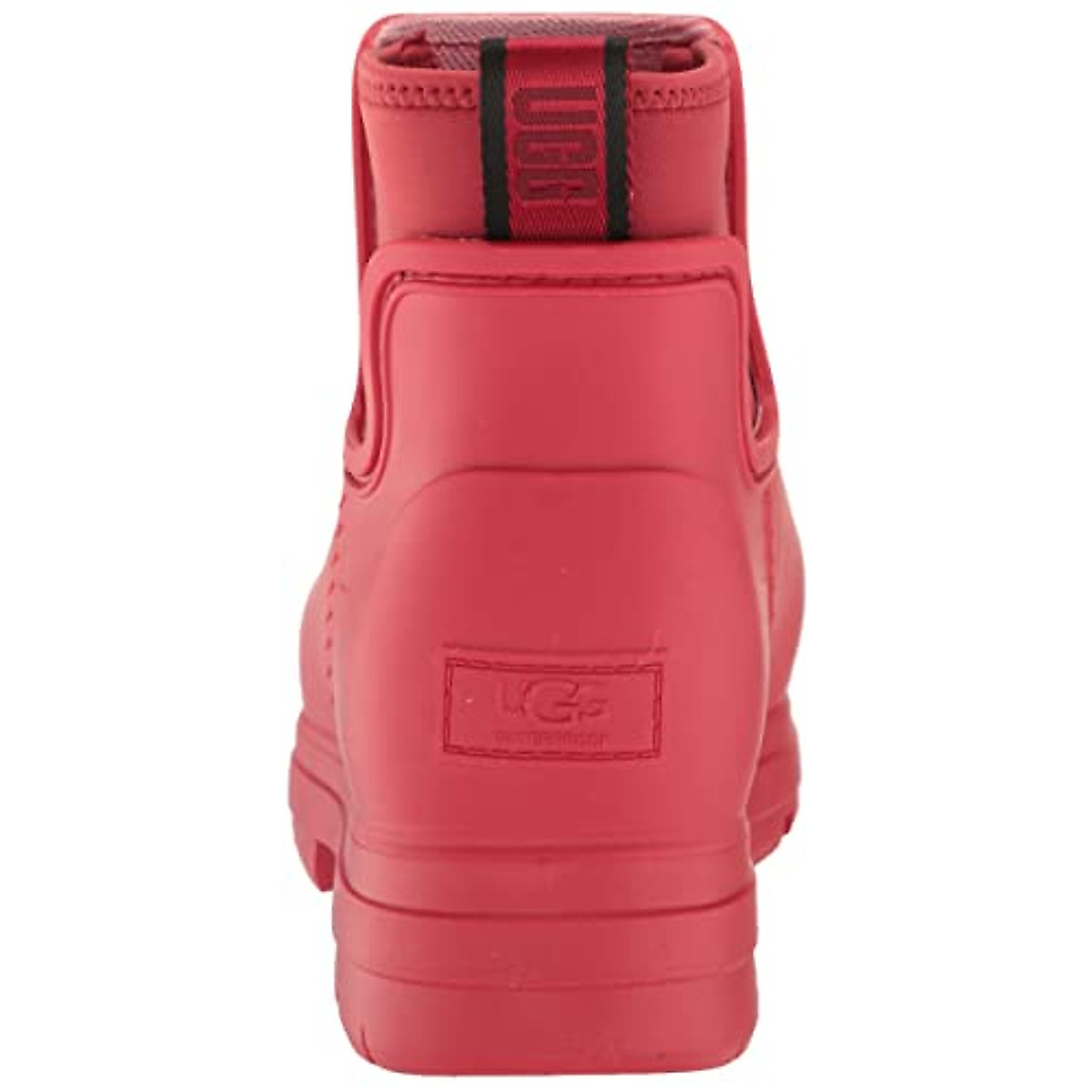 UGG Women's Droplet Rain Boot, Samba RED, 8