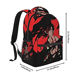 Anime Dororo Laptop Backpack College Bookbag Travel Casual Daypack Boys Girls
