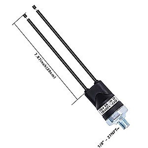 Air Pressure Switch 90-120 PSI Pressure Switch 1/8"-27 NPT Air Compressor Pressure Switch Pressure Controller 120PSI Pressure Switch 120V AC Pressure Switch DC 24V 12V Pressure Switch
