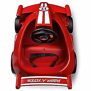 Radio Flyer Grow With Me Racer, Kids Battery Powered and Remote Control Ride On Toy, Red Toddler Ride On Toy For Ages 1.5-4 Years