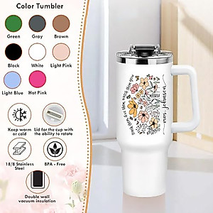 Noni Personalized Teacher Tumbler 40oz, Teach Tumbler Gifts For Women, Teachers Appreciation Week, Thank You Gift For Teachers Women, Birthday Mother's Day Gift