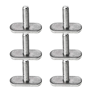 Kayak Screws 6pcs Hardware Fishing Accessories Rails Bolts sy Use Canoe Boat Outdoor Mini Water-Skiing Tool Stainless Steel Parts Watercraft
