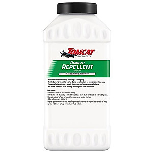 Tomcat Repellents Rodent Repellent Granules, For Outdoor Mouse and Rat Prevention, 2 lb.