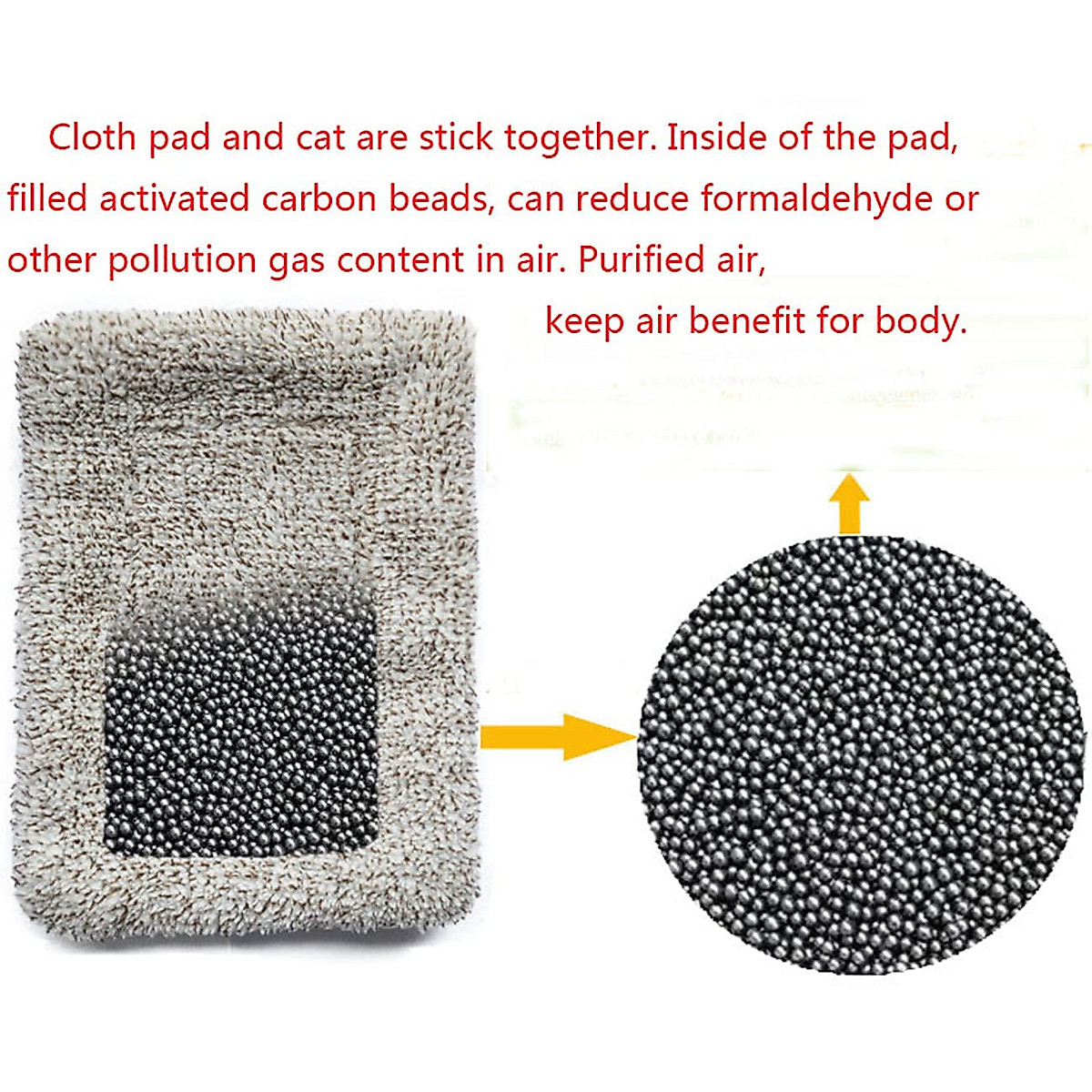 KKUSSOLL Realistic Dog Plush Small Sleeping Doggie Lying Border Collie German Shepherd Puppy Baby pup Ornaments can Absorb poisonlus Elements in air