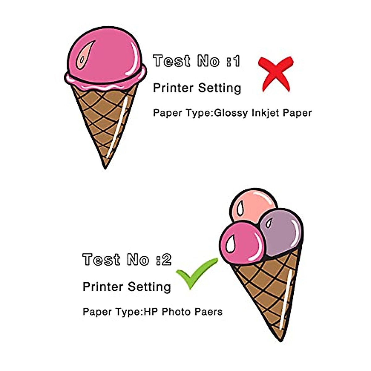 Printable Vinyl for Inkjet Printer, 20 Sheets Premium Matte White Printable Vinyl Paper,8.3"x 11.7"