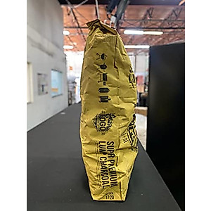 FOGO Super Premium Hardwood Lump Charcoal, Natural Large Sized Lump Charcoal, 17.6 Pound Bag and FOGO Fogostarters Natural Fire Starters, 30 Count Box, Bundle