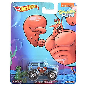 Hot Wheels '67 Ford Bronco, [Blue] Spongebob Squarepants