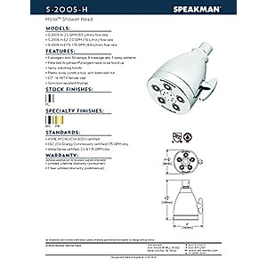 Speakman S-2005-H